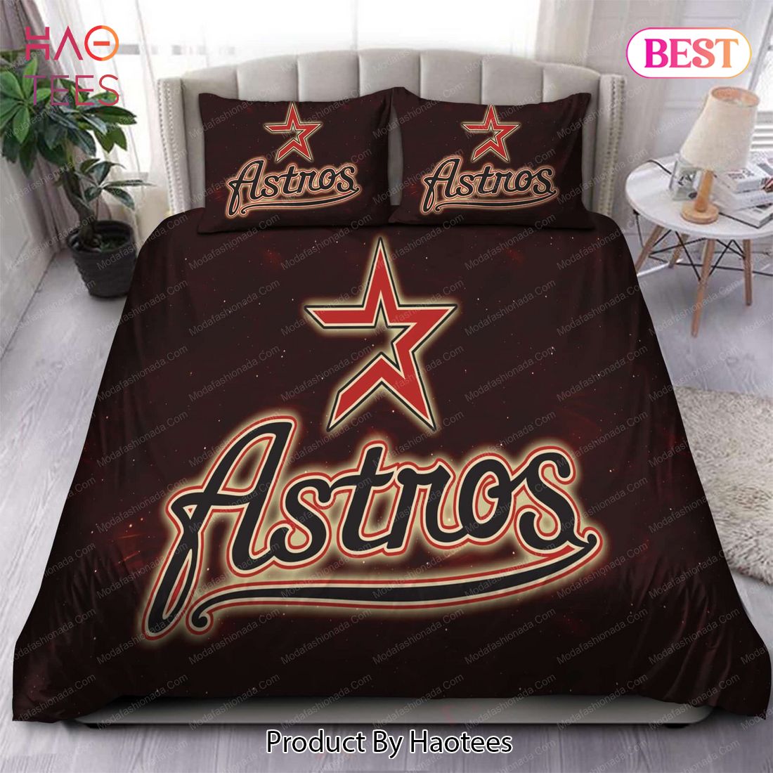 Buy Logo Houston Astros MLB 105 Bedding Sets Bed Sets, Bedroom Sets ...