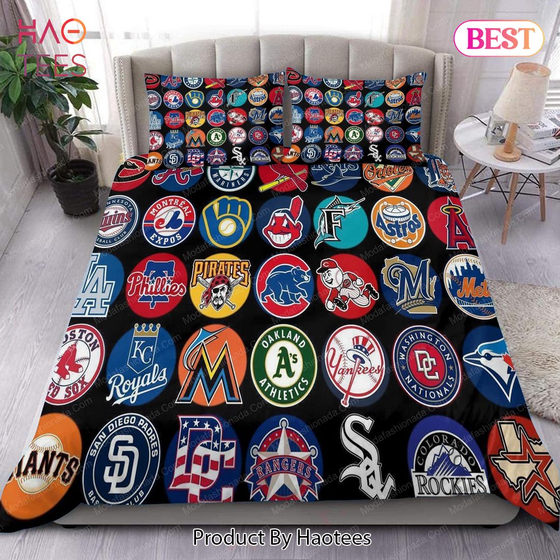 Buy Logo MLB 01 BEDDING SETS Bed Sets, Bedroom Sets, Comforter Sets ...