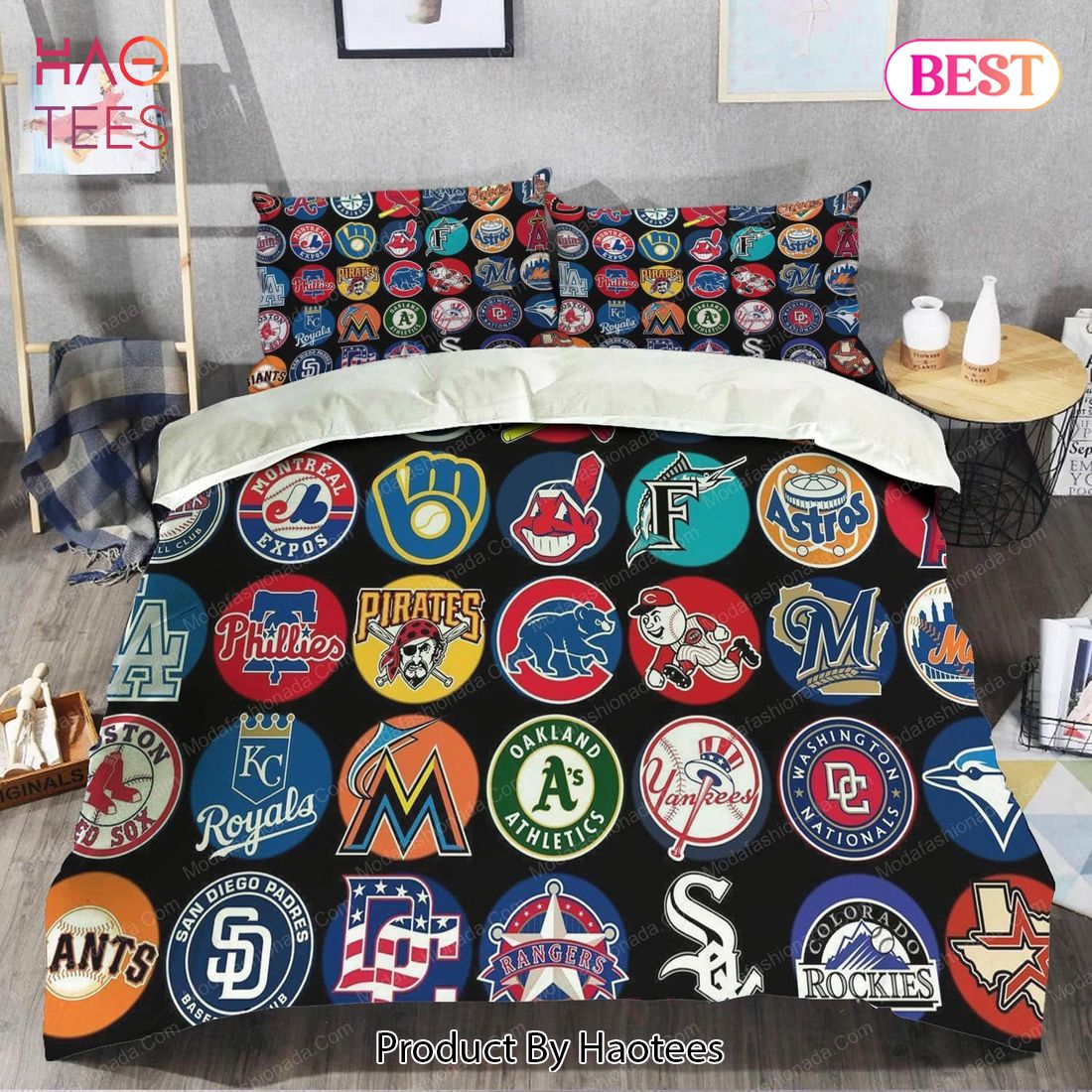 Buy Logo MLB 01 BEDDING SETS Bed Sets, Bedroom Sets, Comforter Sets ...