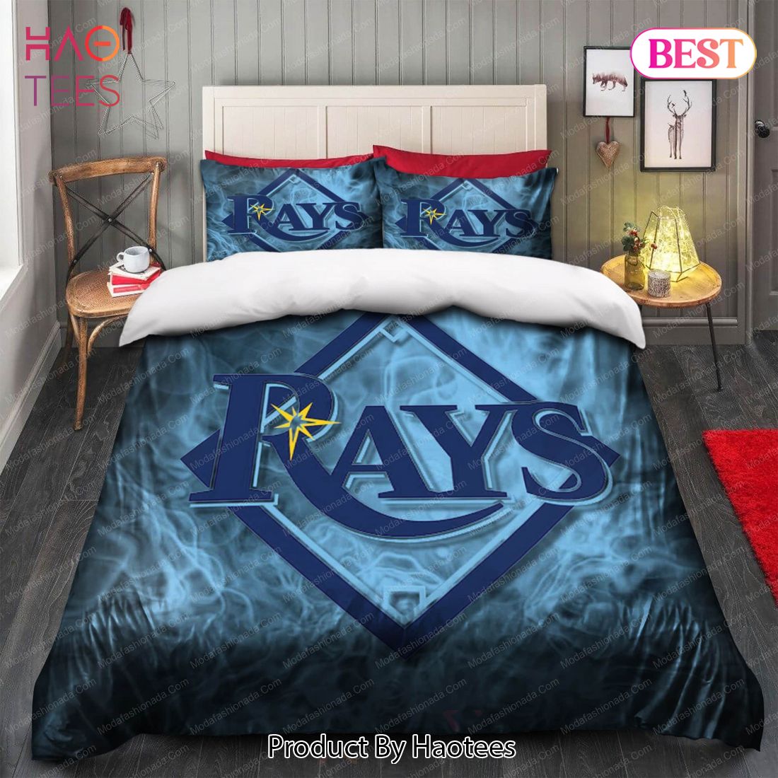 Buy Logo Tampa Bay Rays MLB 171 Bedding Sets Bed Sets, Bedroom Sets ...