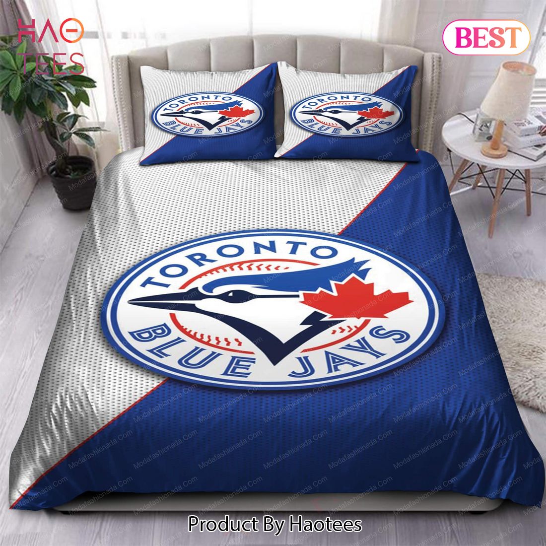 Buy Logo Toronto Blue Jays MLB 182 Bedding Sets Bed Sets, Bedroom Sets ...