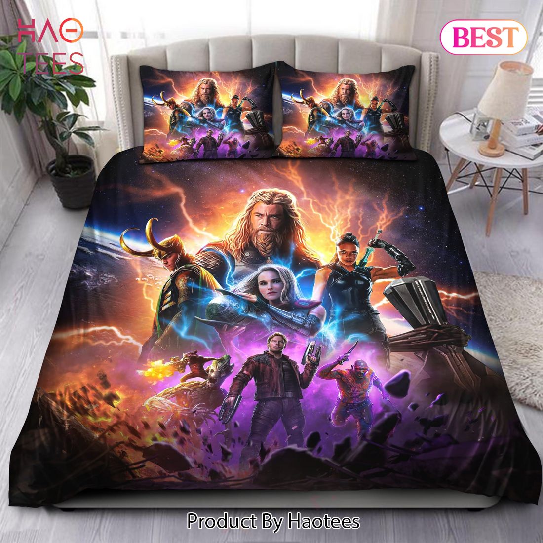 Buy Marvel Thor Love and Thunder Movie 2022 Bedding Sets Bed Sets, Bedroom Sets, Comforter Sets ...