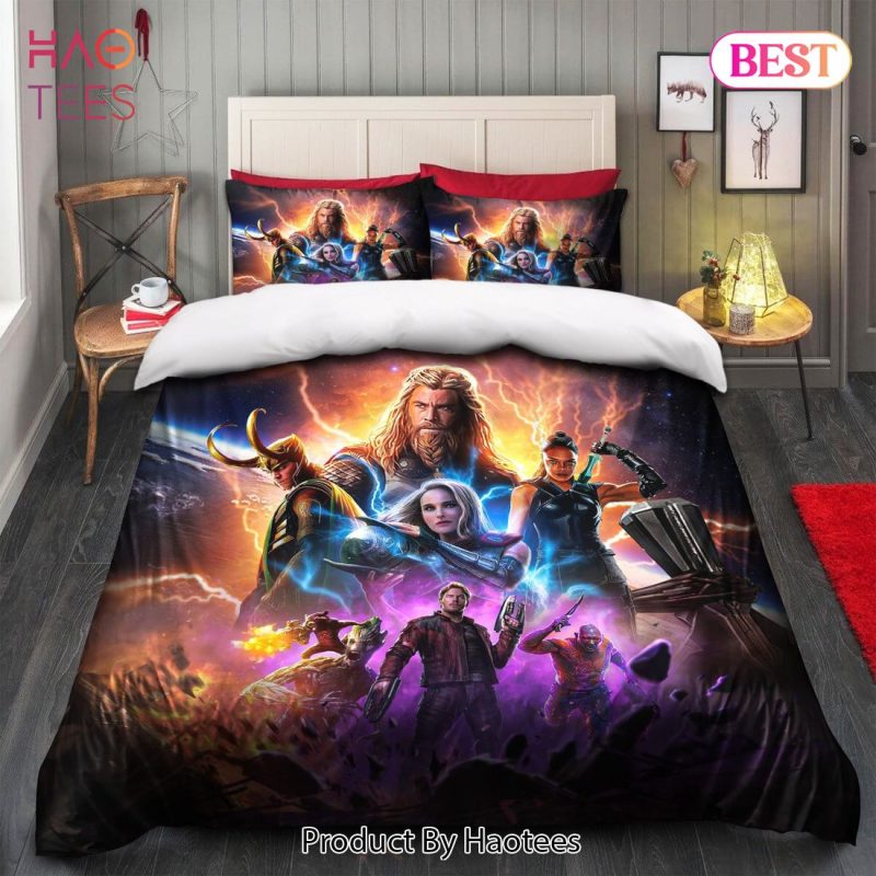 Buy Marvel Thor Love and Thunder Movie 2022 Bedding Sets Bed Sets ...