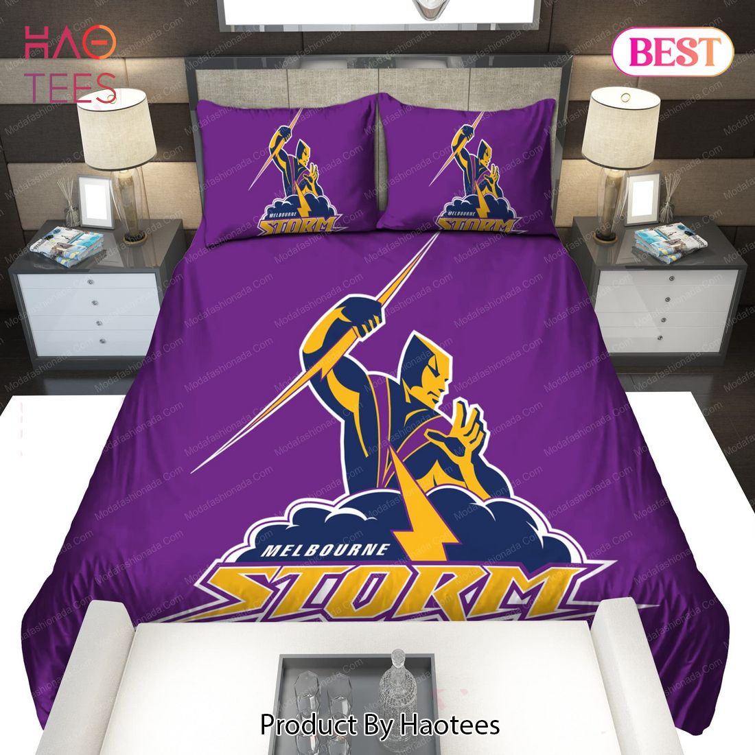 Buy Melbourne Storm Logo 1998 Bedding Sets Bed Sets, Bedroom Sets ...