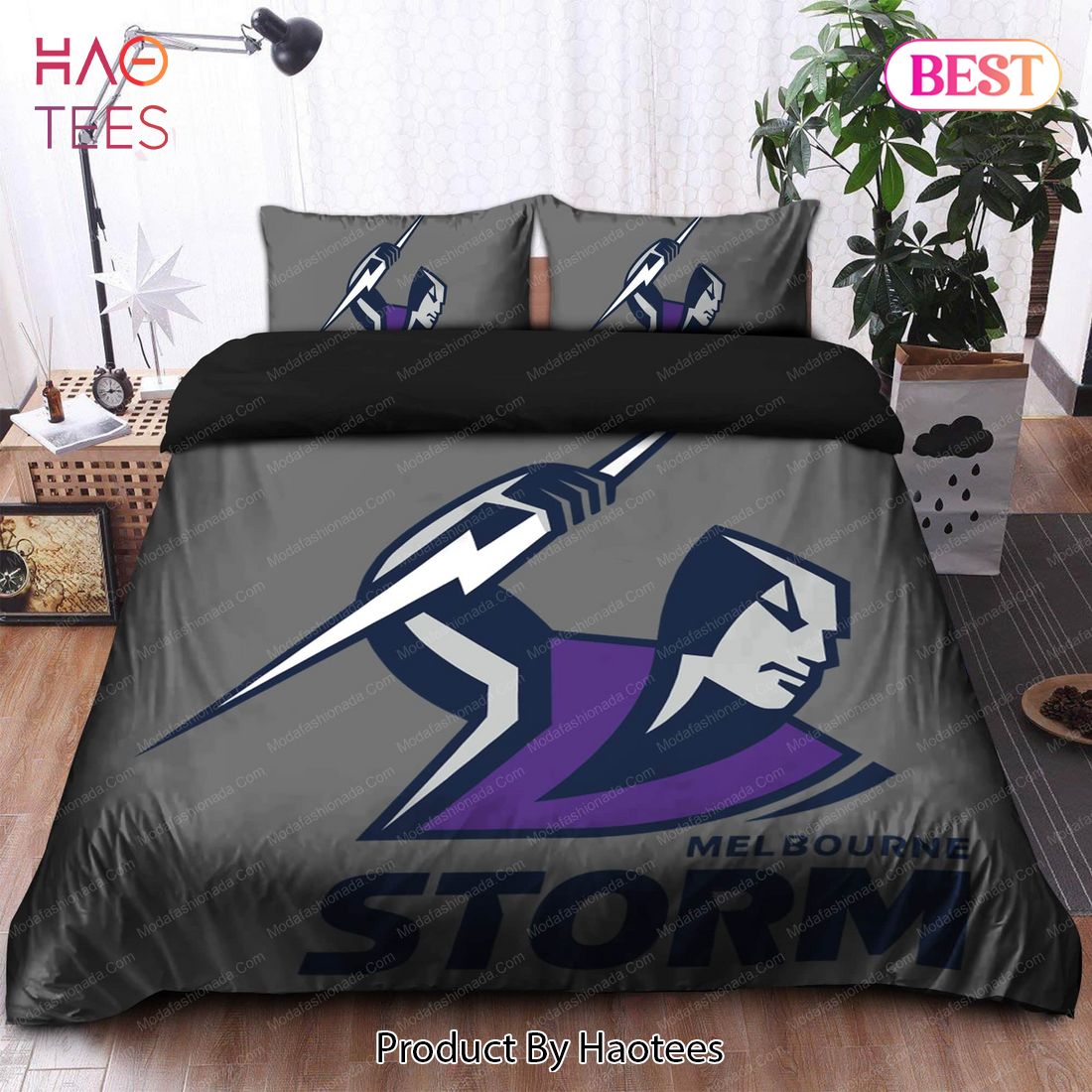 Buy Melbourne Storm Logo Bedding Sets Bed Sets, Bedroom Sets, Comforter ...