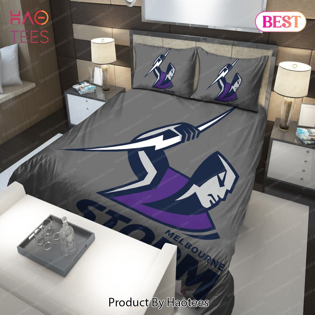 Buy Melbourne Storm Logo Bedding Sets Bed Sets, Bedroom Sets, Comforter ...