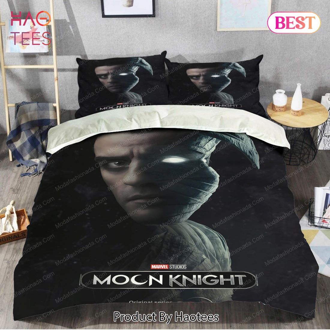 Buy Moon Knight 2022 Marvel Bedding Sets Bed Sets, Bedroom Sets ...
