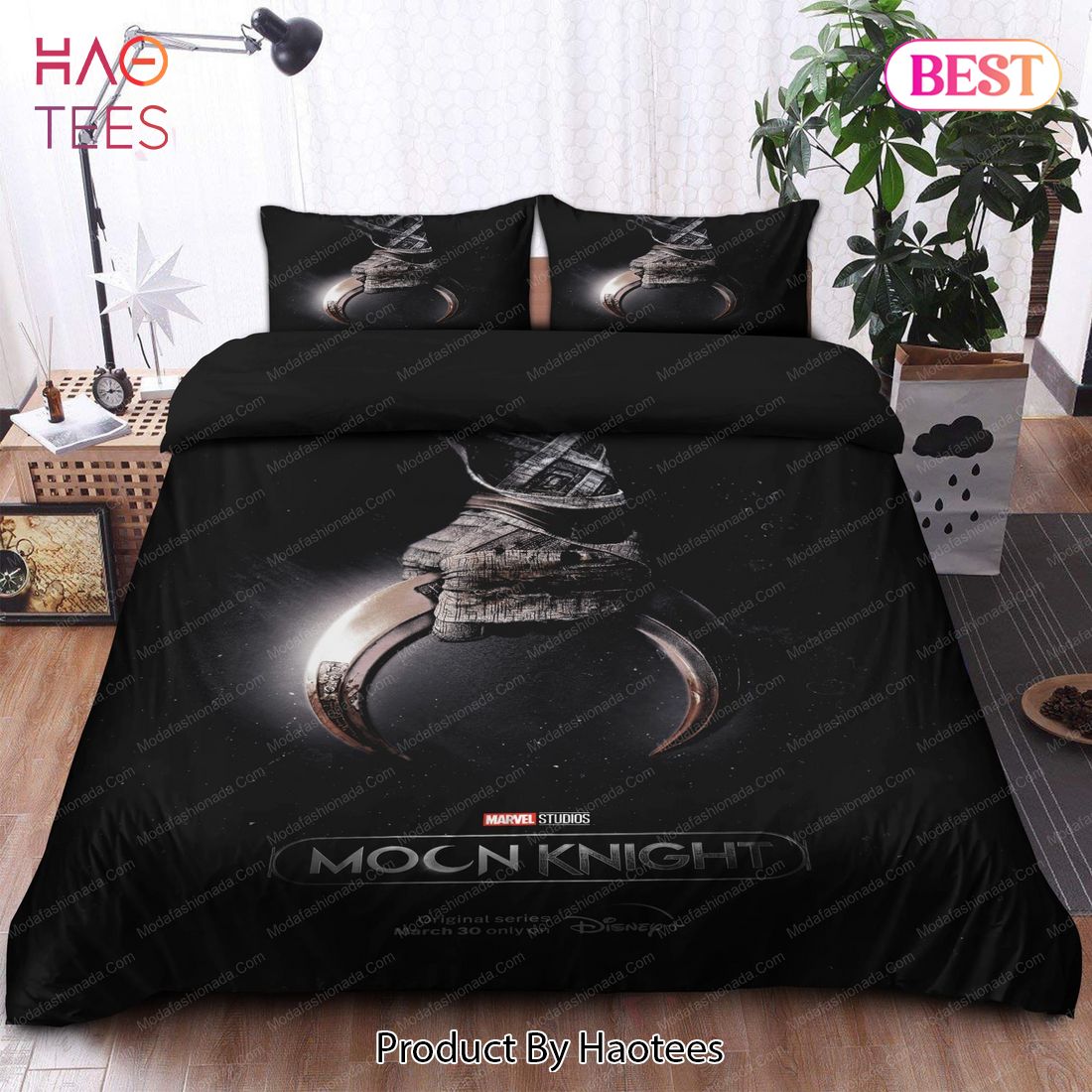 Buy Moon Knight 2022 Poster Bedding Sets Bed Sets, Bedroom Sets ...