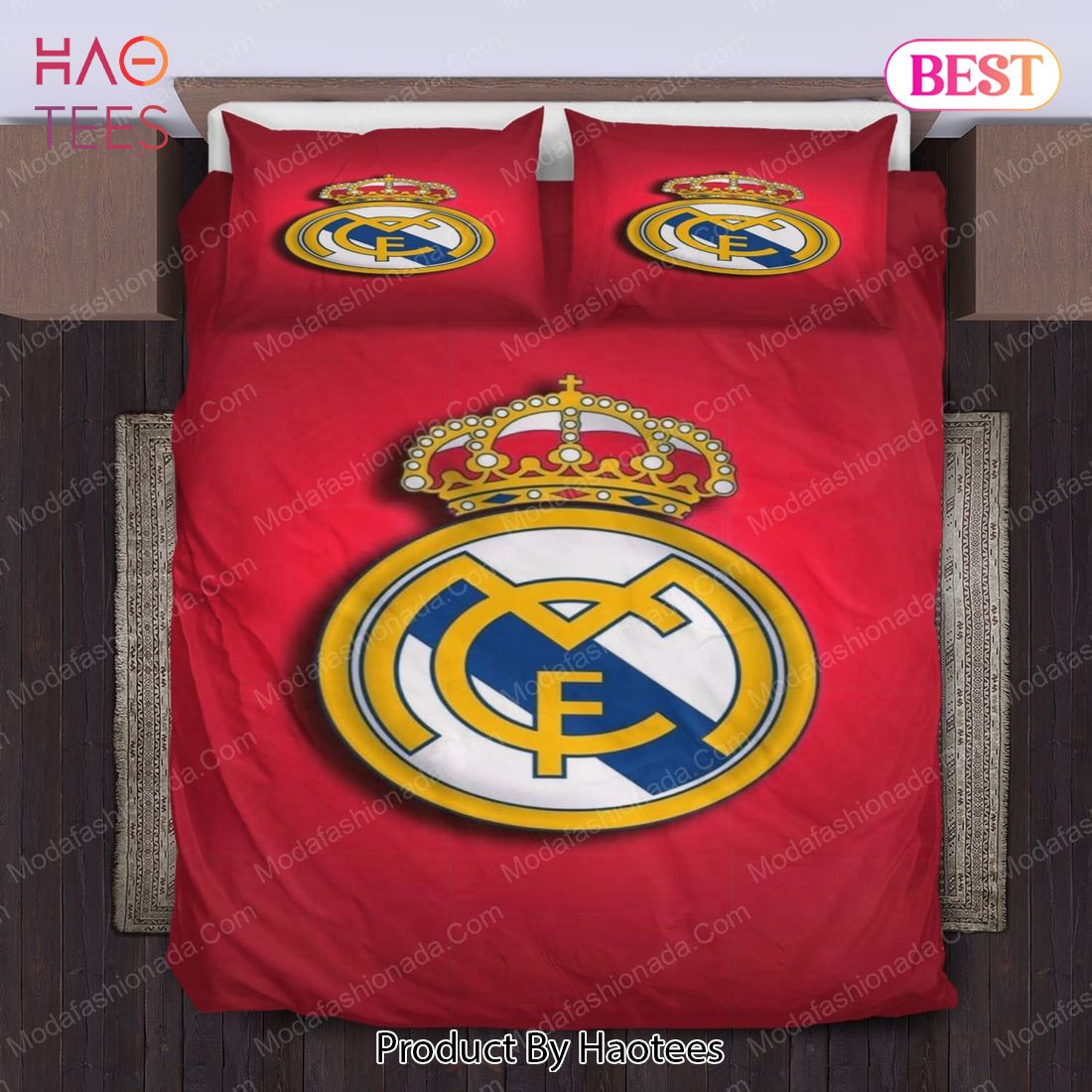 Buy Real Madrid Logo Bedding Sets Bed Sets, Bedroom Sets, Comforter ...