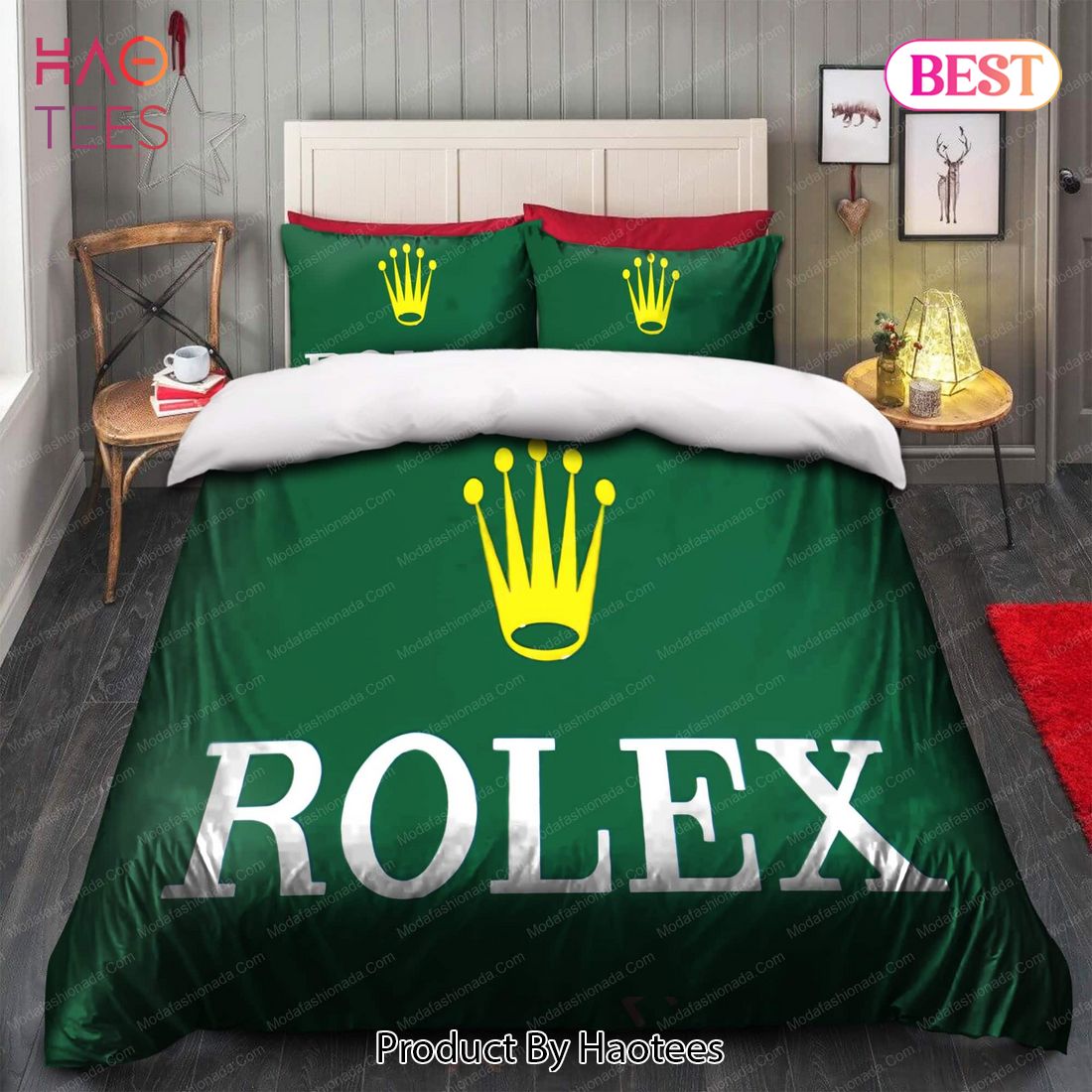 Buy Rolex Logo Bedding Sets Bed Sets, Bedroom Sets, Comforter Sets ...