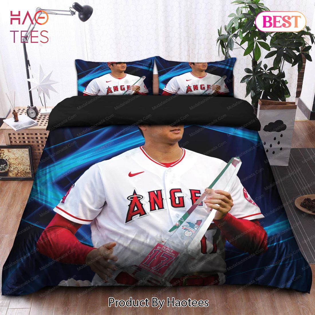 Buy Shohei Ohtani Los Angeles Angels MLB 36 Bedding Sets Bed Sets, Bedroom Sets, Comforter Sets ...