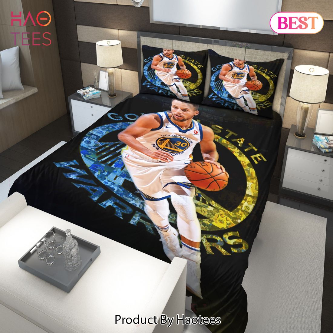 Buy Stephen Curry Golden State Warriors NBA 237 Bedding Sets Bed Sets ...