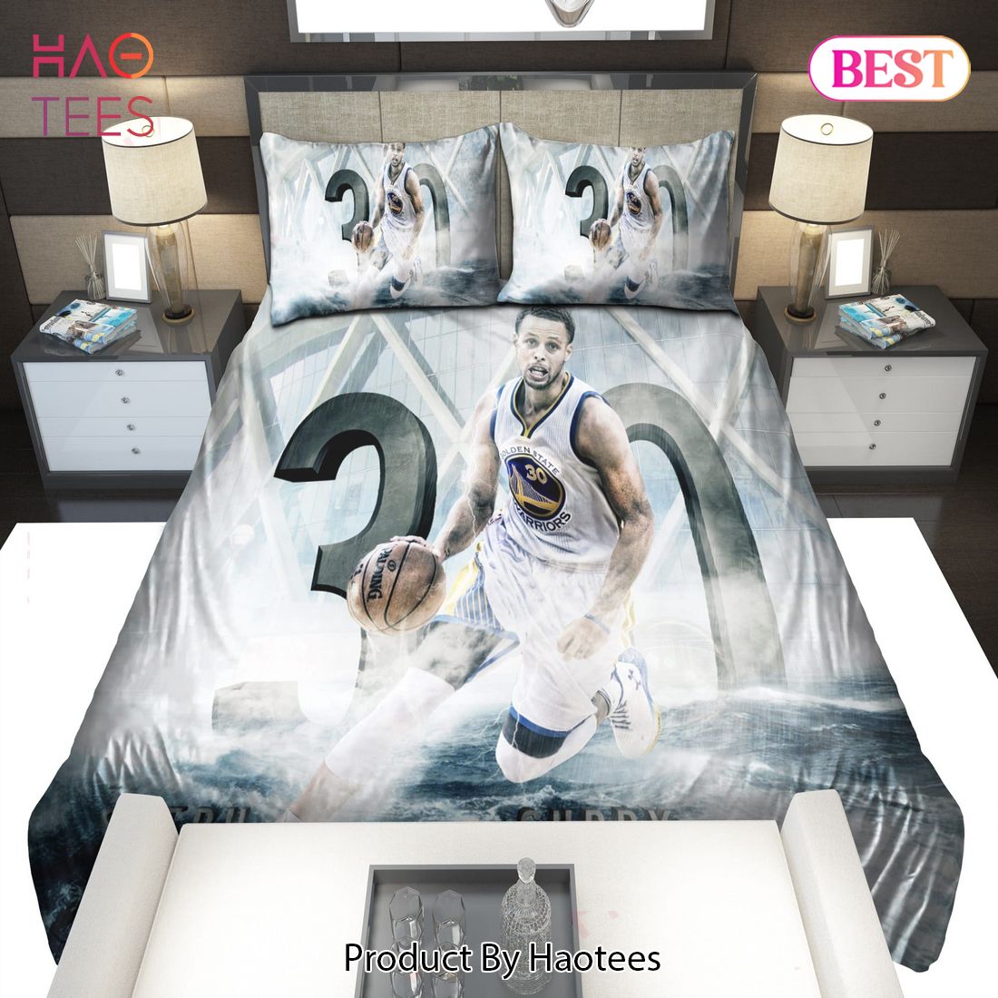 Buy Stephen Curry Golden State Warriors NBA 238 Bedding Sets Bed Sets ...