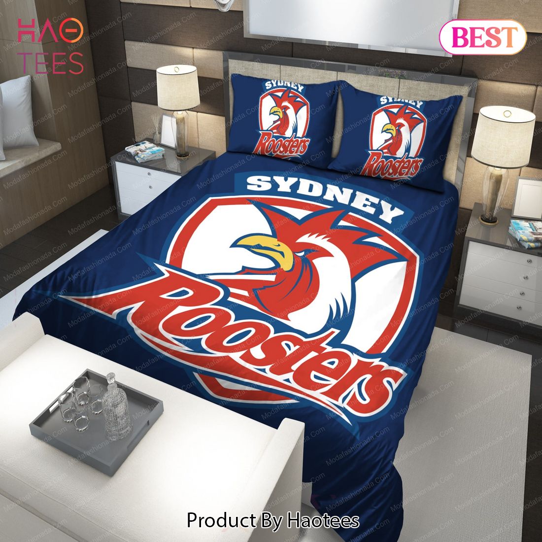 Buy Sydney Roosters Logo Bedding Sets Bed Sets, Bedroom Sets, Comforter ...