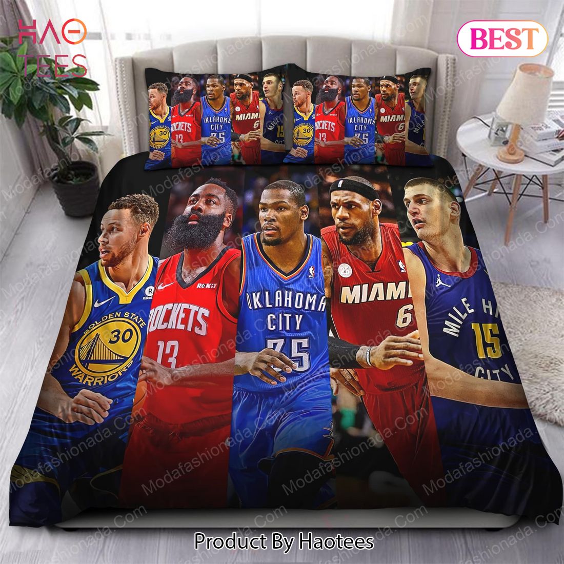 Buy The Best Players Of The 2010s In The NBA Bedding Sets Bed Sets ...