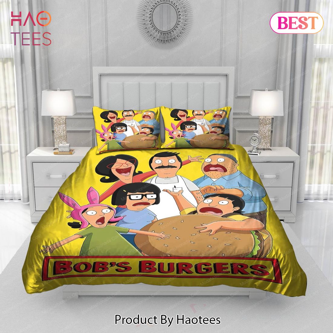 Buy The Bob's Burgers Movie 2022 Bedding Sets Bed Sets, Bedroom Sets ...