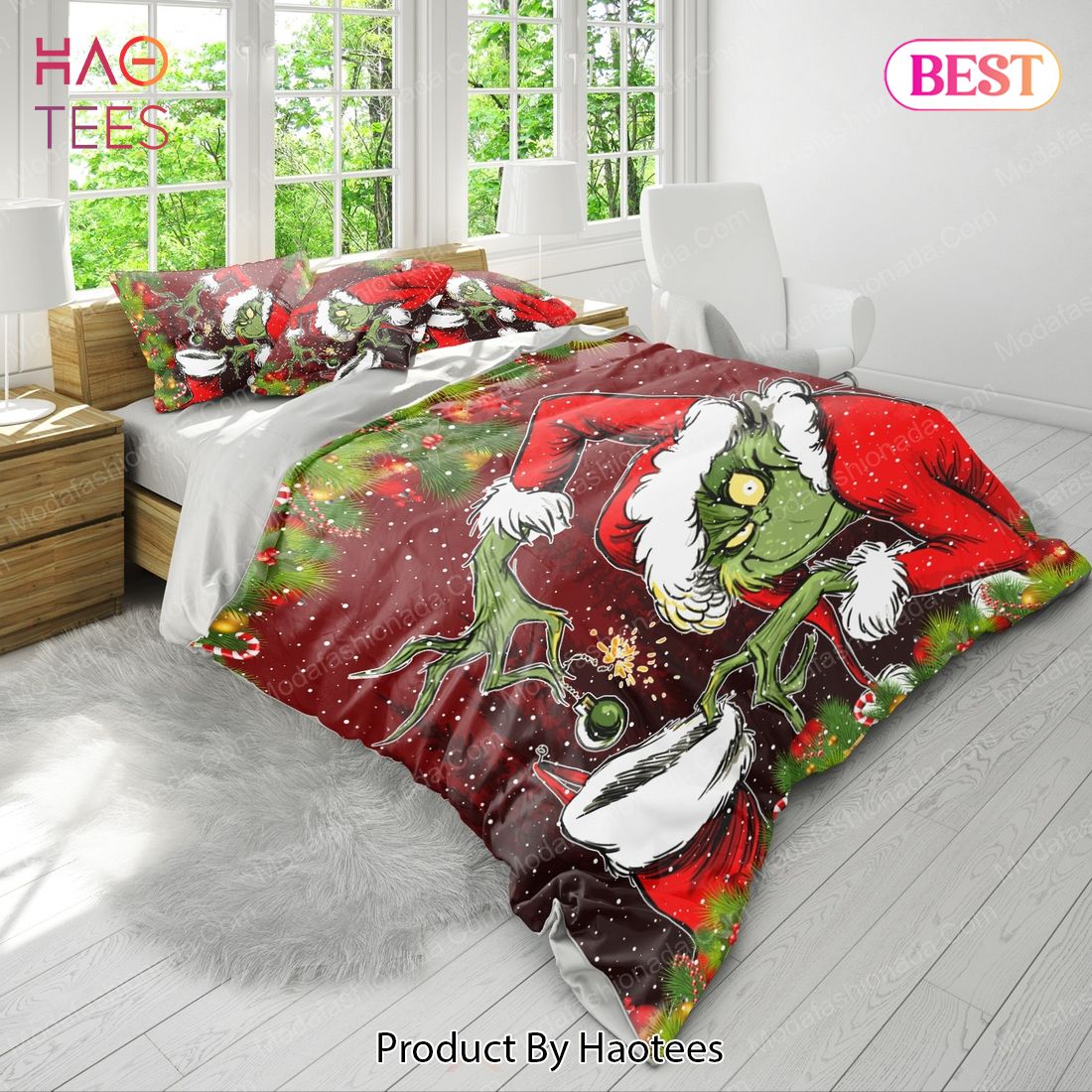 Buy The Grinch Stole Christmas Bedding Sets Bed Sets, Bedroom Sets ...