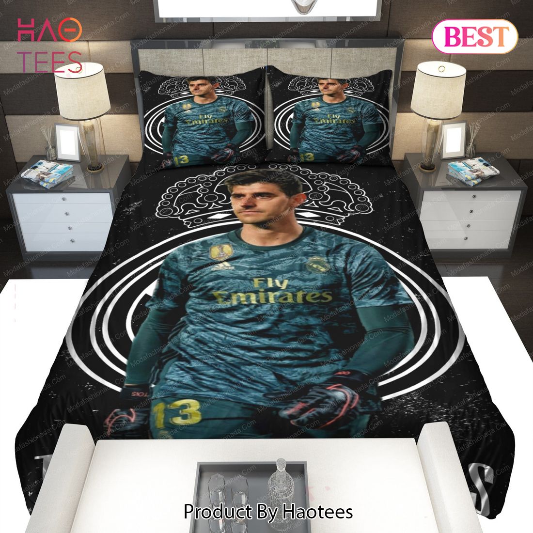 Buy Thibaut Courtois Real Madrid 29 Bedding Sets Bed Sets, Bedroom Sets ...