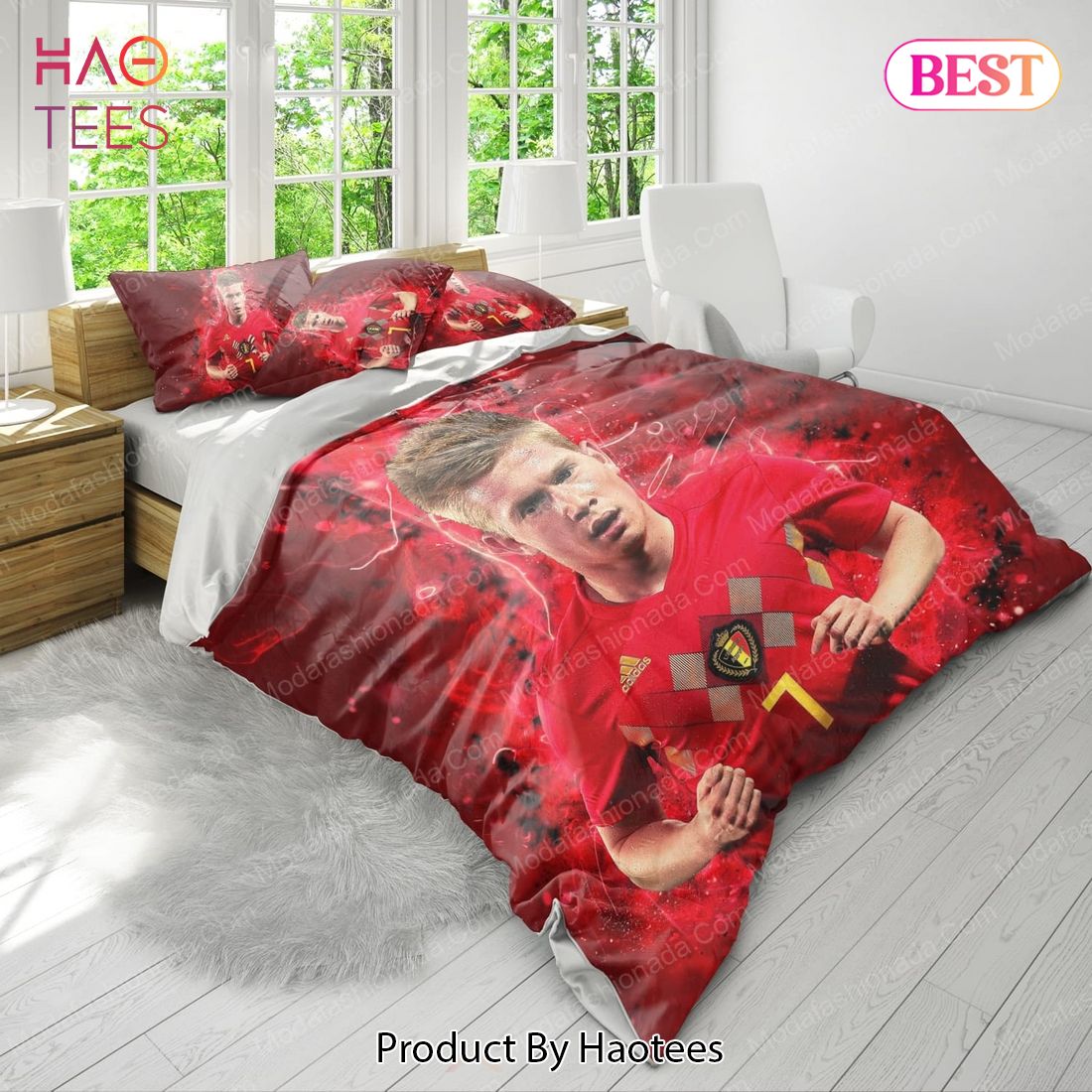 Buy Kevin De Bruyne Belgium Bedding Sets 01 Bed Sets, Bedroom Sets, Comforter Sets, Duvet Cover ...