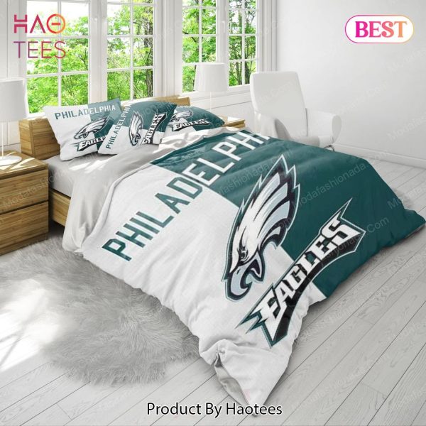 Buy Philadelphia Eagles Logo Bedding Sets 02 Bed Sets, Bedroom Sets ...