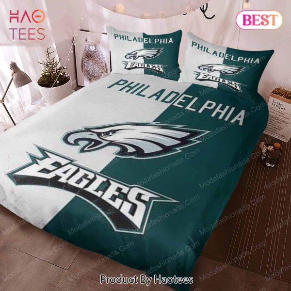 Buy Philadelphia Eagles Logo Bedding Sets 02 Bed Sets, Bedroom Sets ...