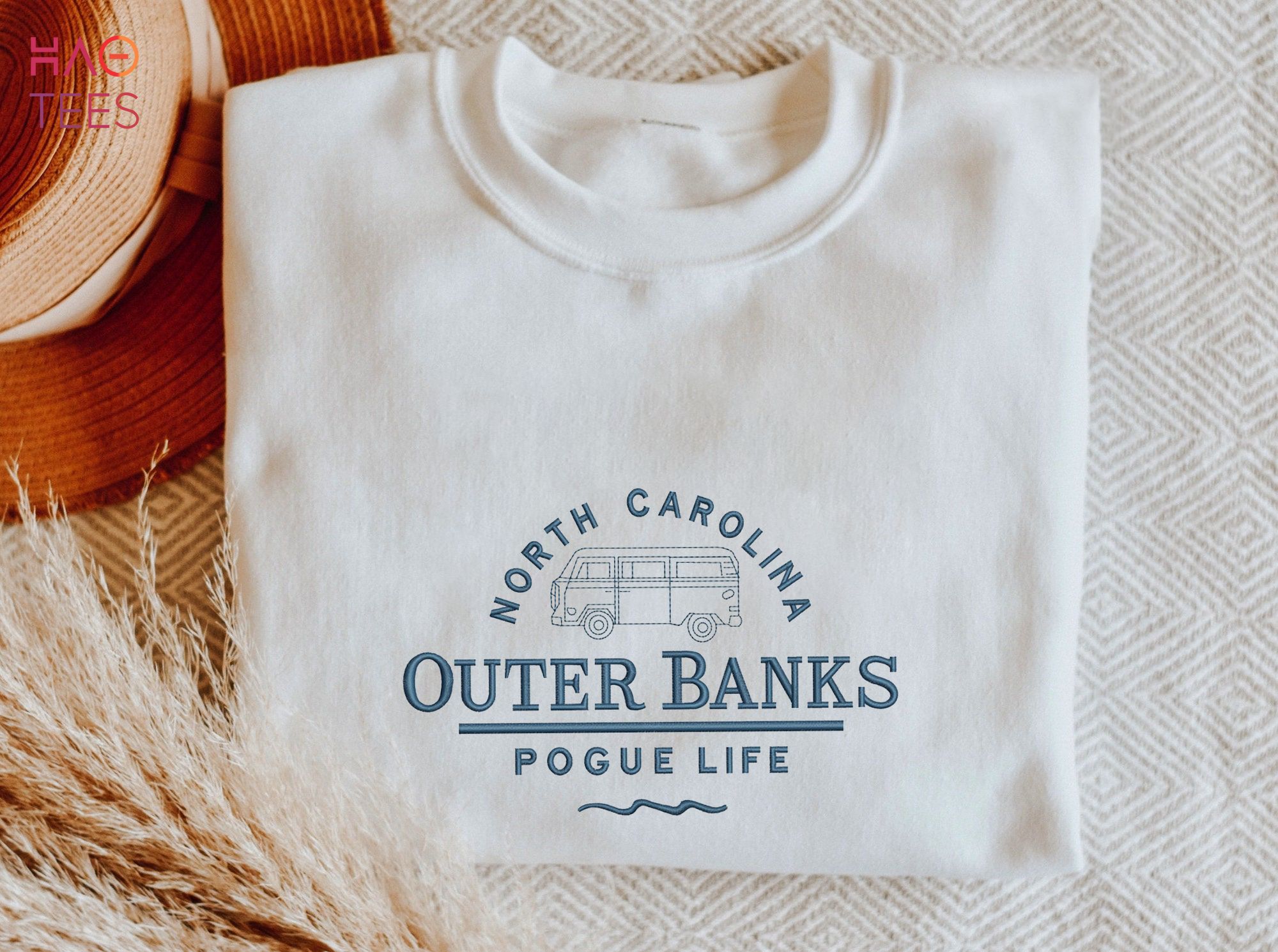 Outer Banks Embroidered Outer Banks North Carolina Shirt