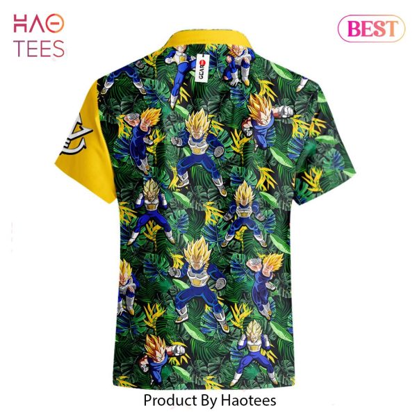 THE BEST Vegeta Super Saiyan Hawaiian Shirts Custom Anime Merch Clothes ...
