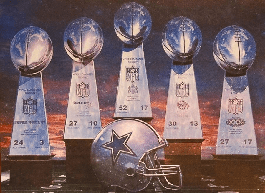 Dallas Cowboys 5 Super Bowls