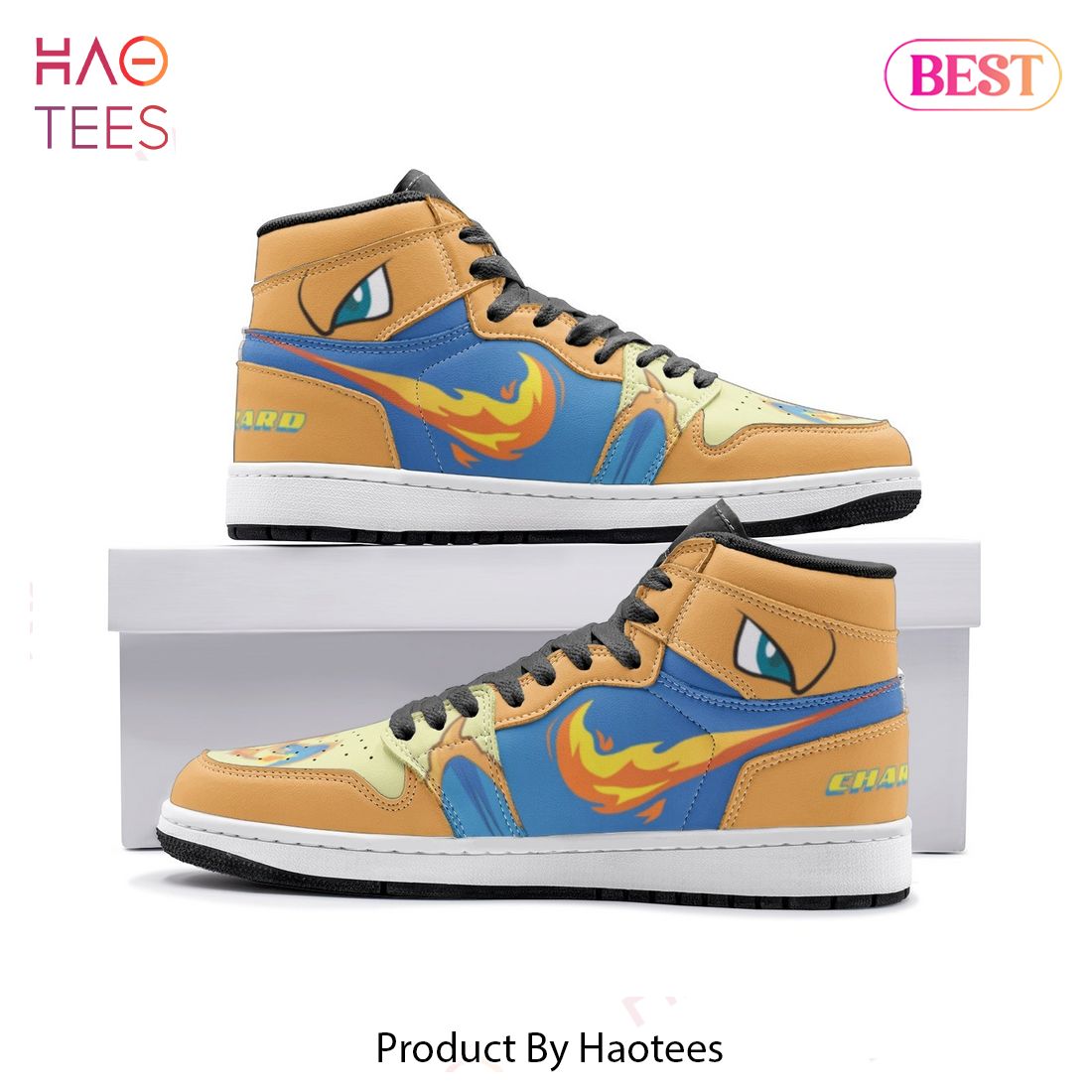 BEST Charizard Starter Pokemon Air Jordan High Top Sneaker Limited Edition