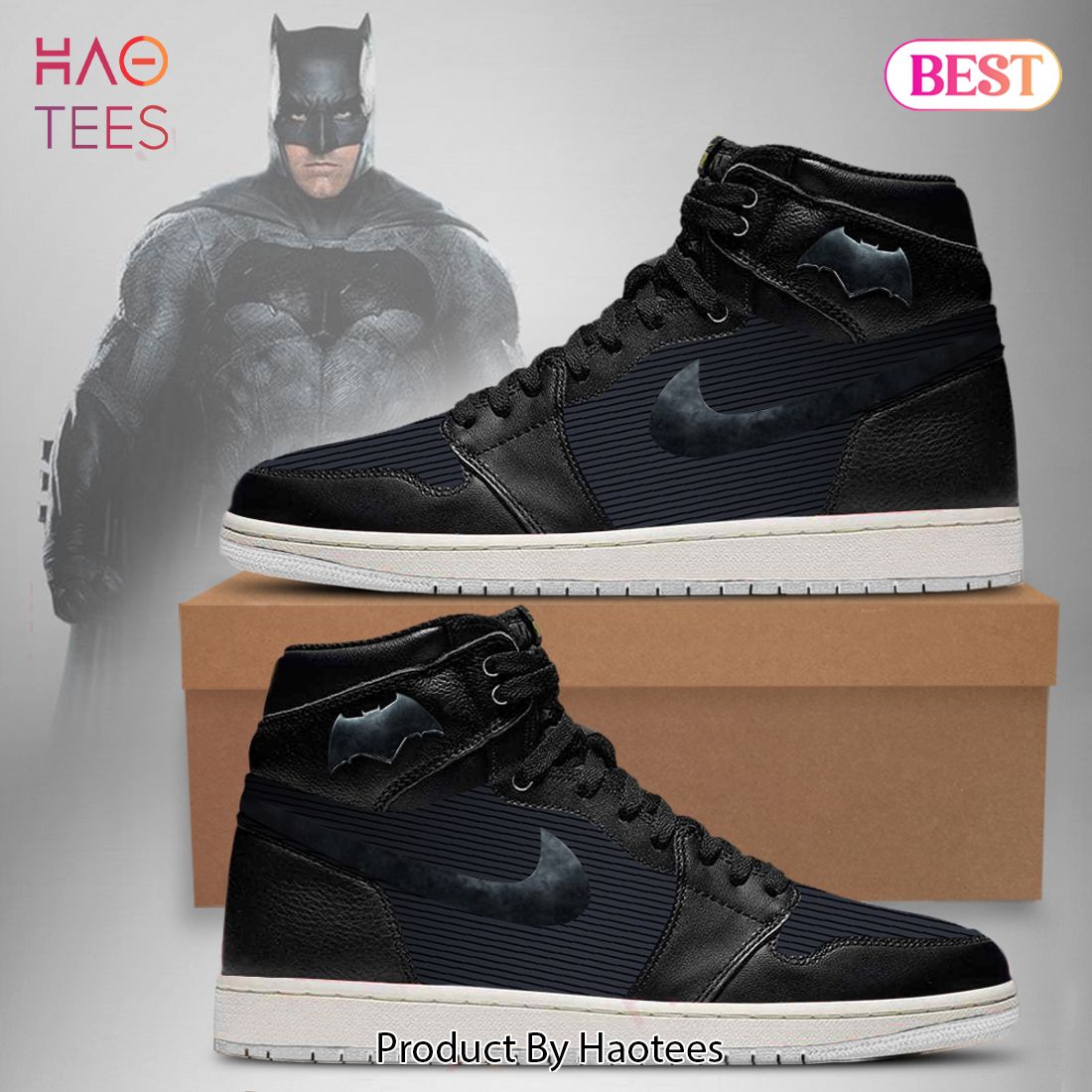 BEST DC Justice League Batman Air Jordan High Top Sneaker Limited Edition