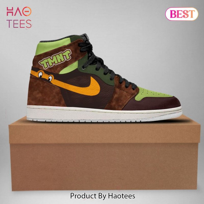 THE BEST TMNT Teenage Mutant Ninja Turtles Air Jordan High Top Sneaker ...