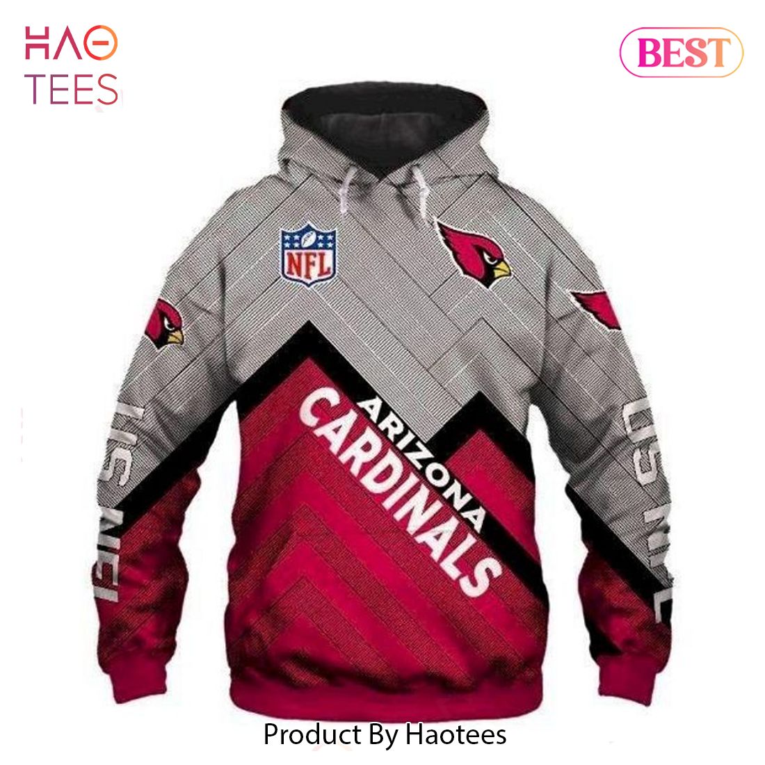 LUXURY Arizona Cardinals Rugby Team 3D Hoodie Arizona Cardinals Unique ...