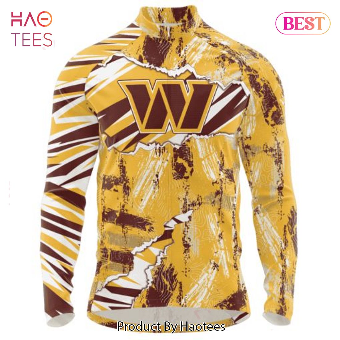 AVAILABLE NFL Washington Commanders Special Mix Stripes Design Cycling ...