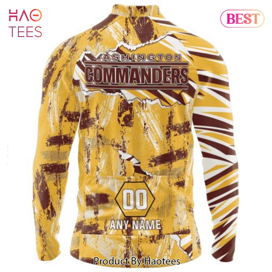 AVAILABLE NFL Washington Commanders Special Mix Stripes Design Cycling ...