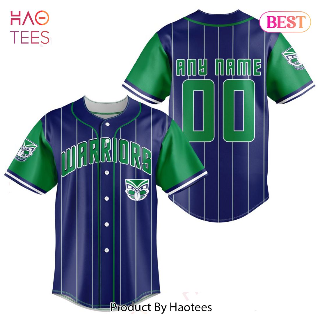 AVAILABLE NRL New Zealand Warriors Special Baseball Jersey Design Jeysey