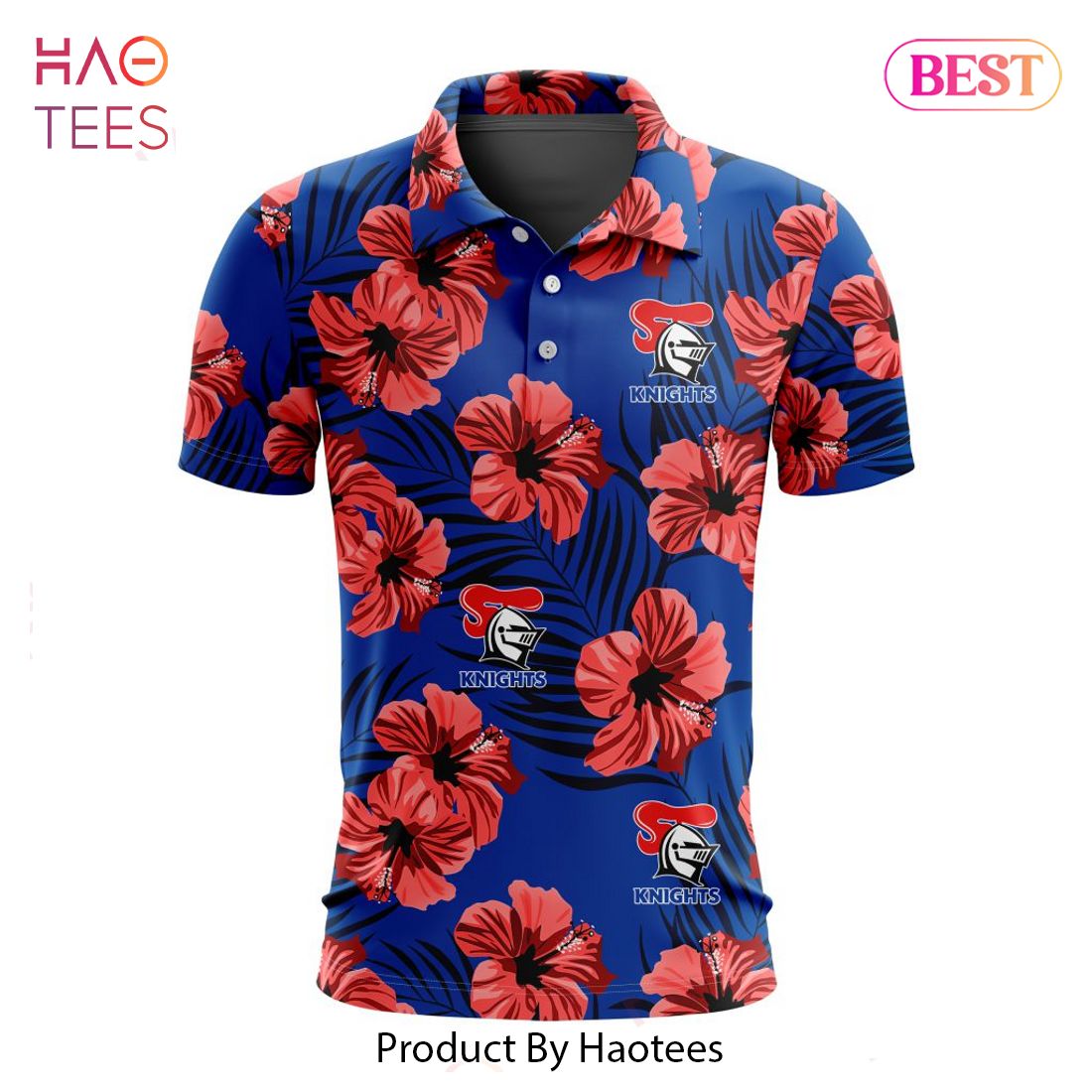 [BEST] NRL Newcastle Knights Special Aloha Golf Polo Design