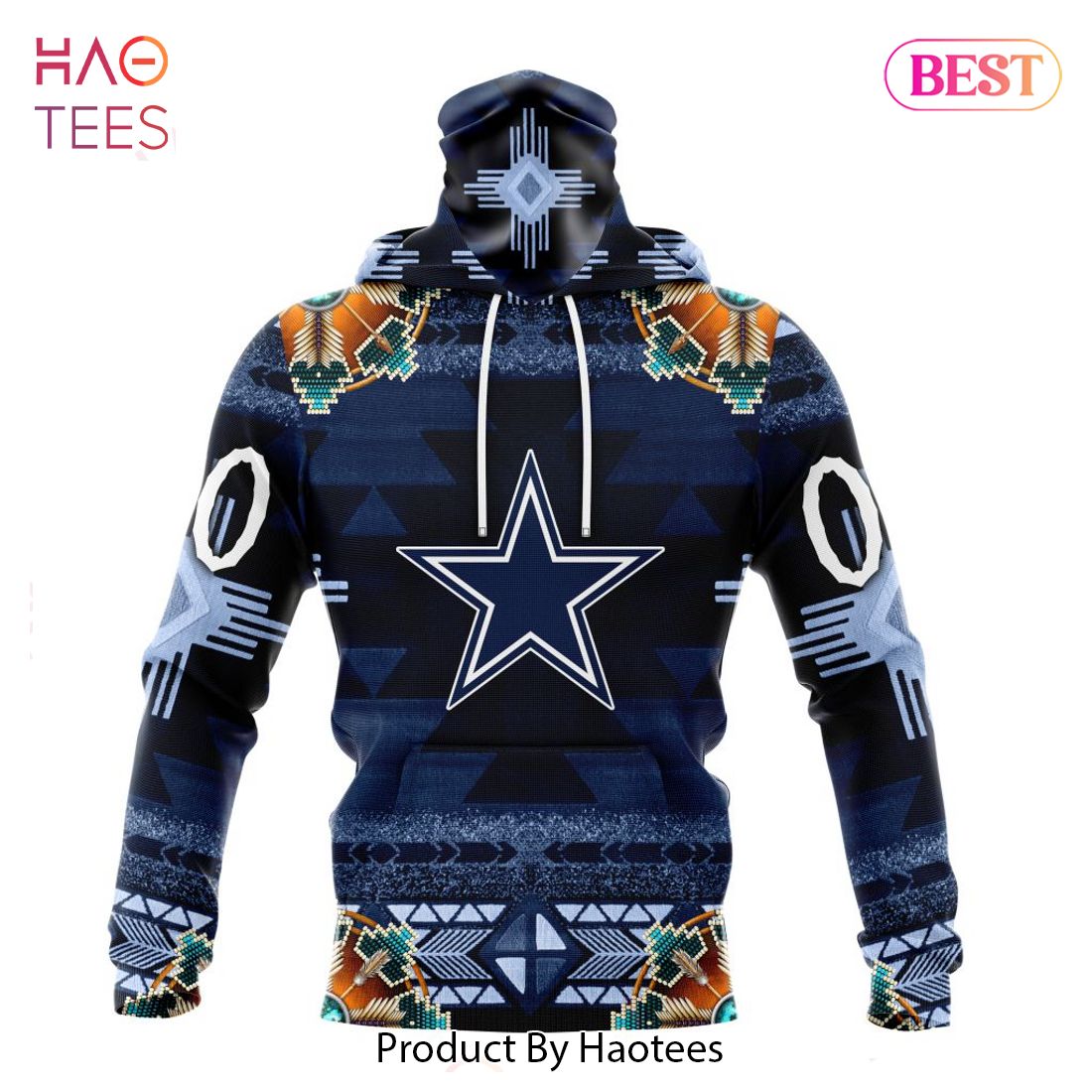 PREMIUM NFL Dallas Cowboys Special Native Costume Design Hoodie