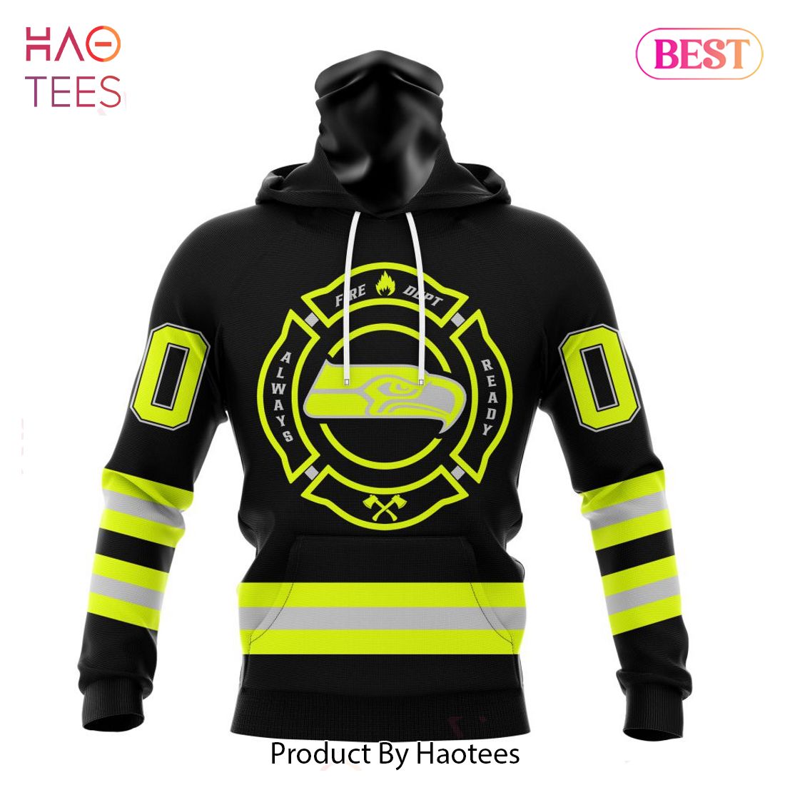 THE BEST NFL Seattle Seahawks Special FireFighter Uniform Design Hoodie