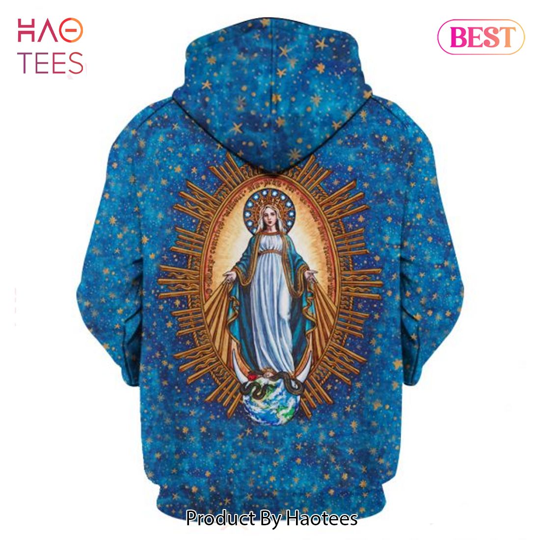 THE BEST Virgin MARY Version 002 3D Printing Limited Edition Hoodie ...