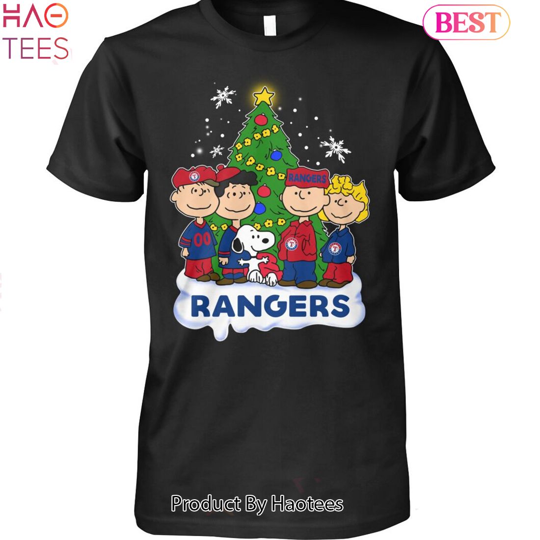 HOT TREND Merry Christmas Texas Rangers Unisex T-Shirt