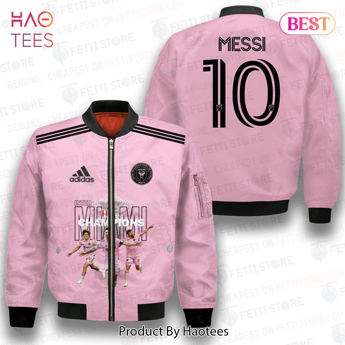 BEST Lionel Messi Inter Miami US Open Cup 2023 3D Bomber Jacket