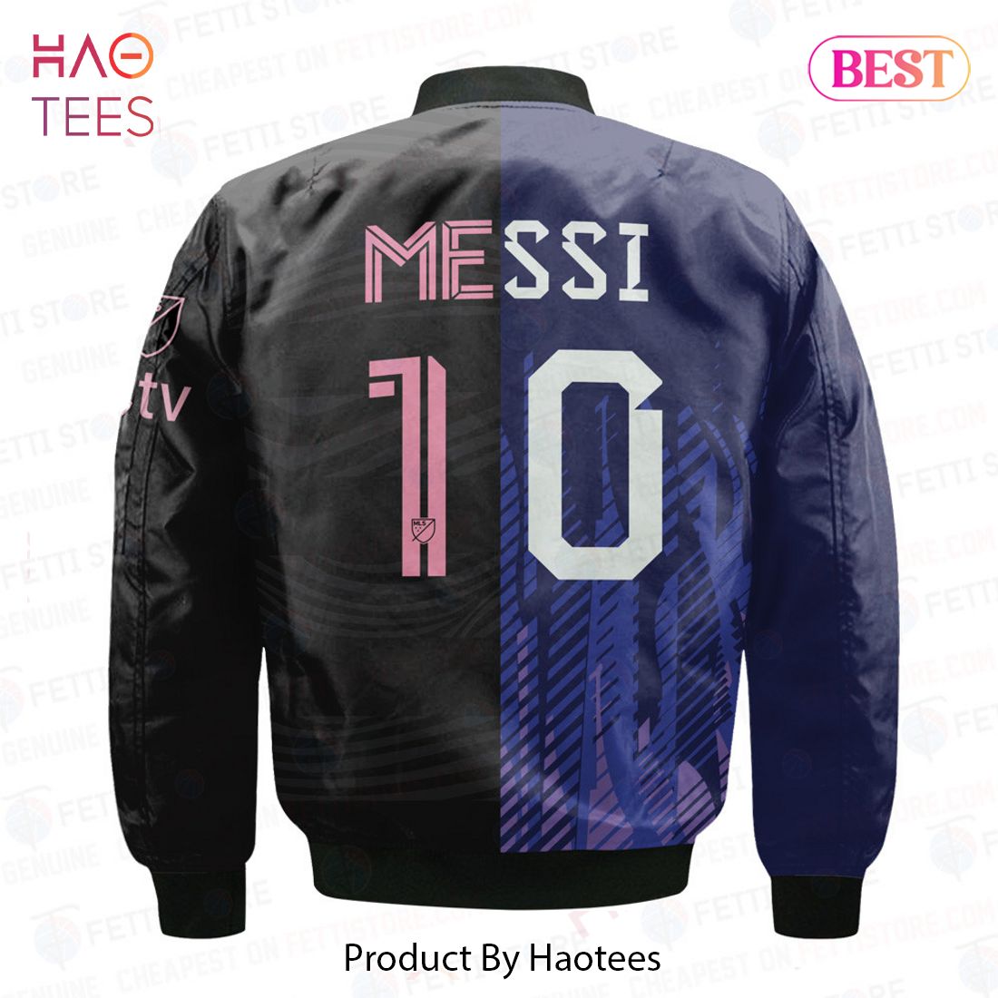 HOT Lionel Messi Inter Miami Argentina Away 3D Bomber Jacket
