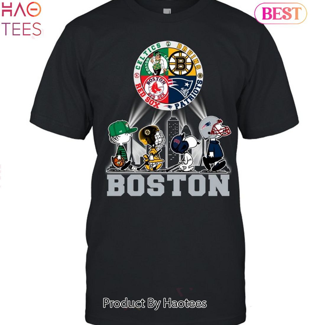 HOT TREND Snoopy Boston City Legend Unisex T-Shirt