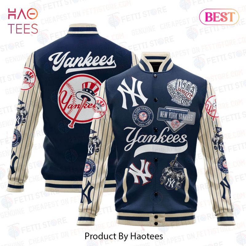 PREMIUM New York Yankees Major League Baseball AOP Varsity Jacket