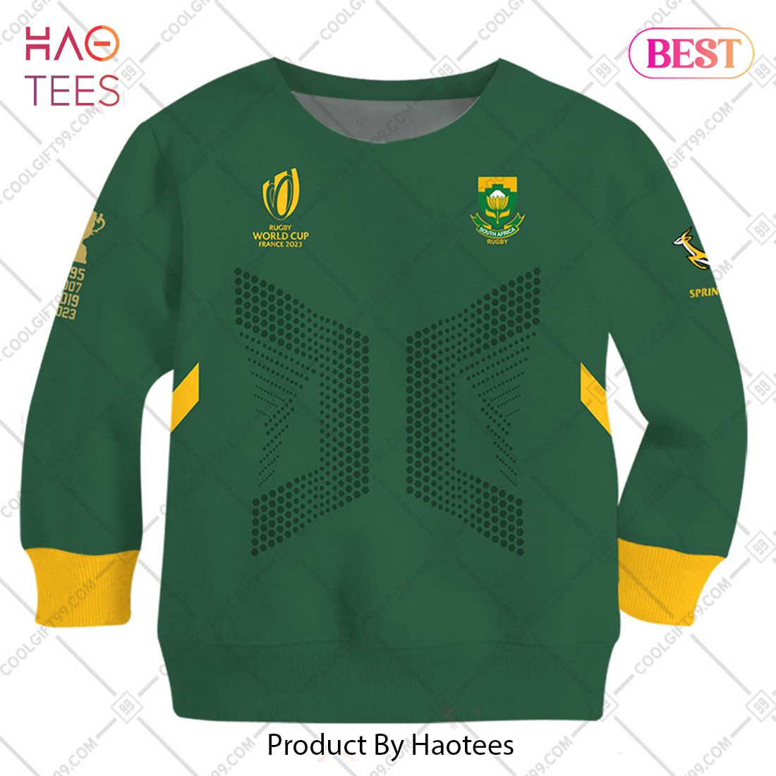 Kid Rugby World Cup 2023 Champion Springboks South Africa Rugby Home ...