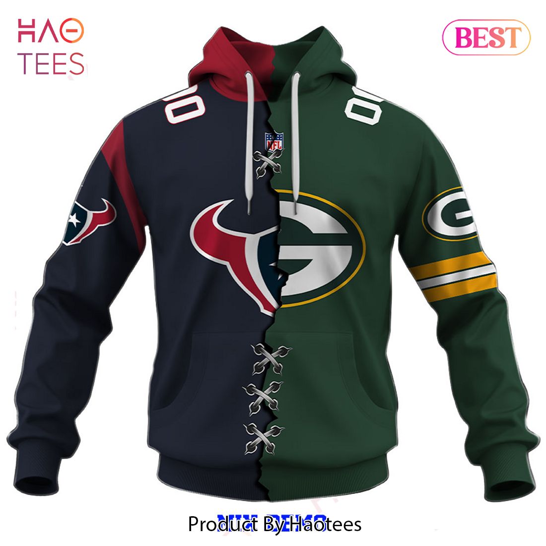 Mix 2 NFL Teams Select Any 2 Teams to Mix and Match! Hoodie, T-Shirt ...