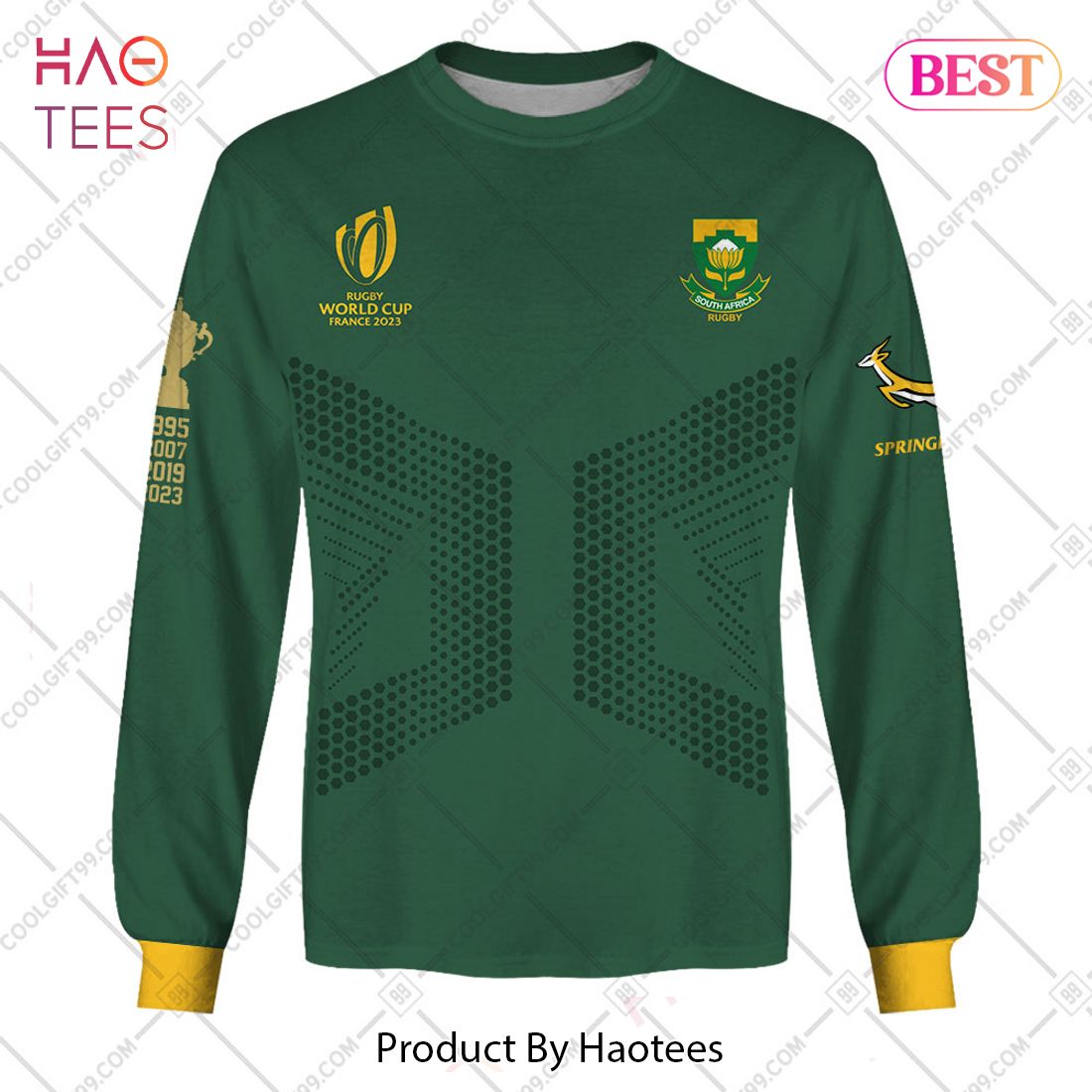 Personalized Rugby World Cup 2023 Springboks South Africa Rugby Home ...