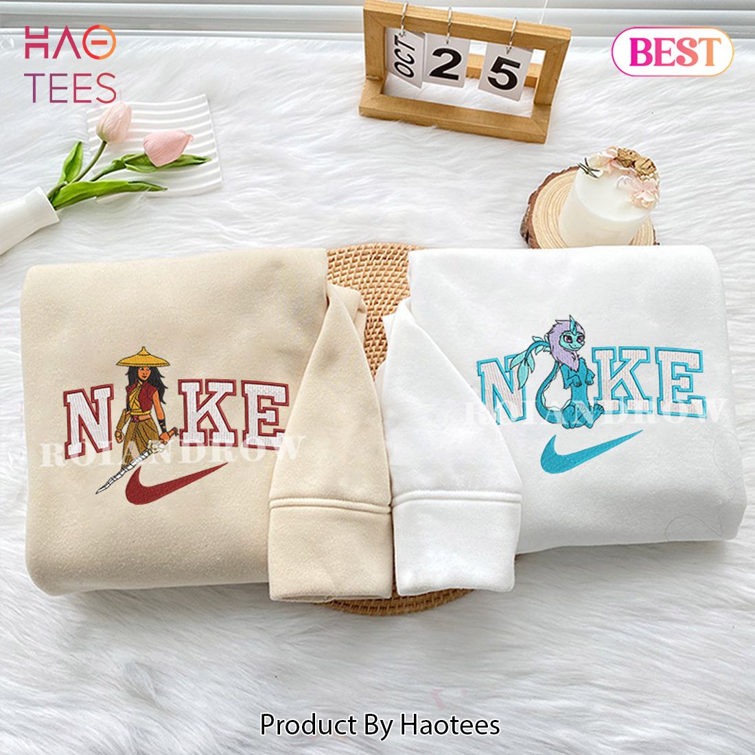 [BEST] Raya and the Last Dragon - Embroidered Shirt