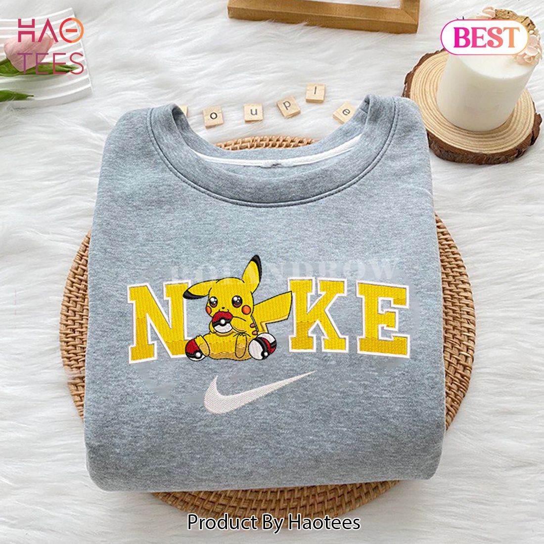 LIMITED Pikachu - Embroidered Sweatshirt