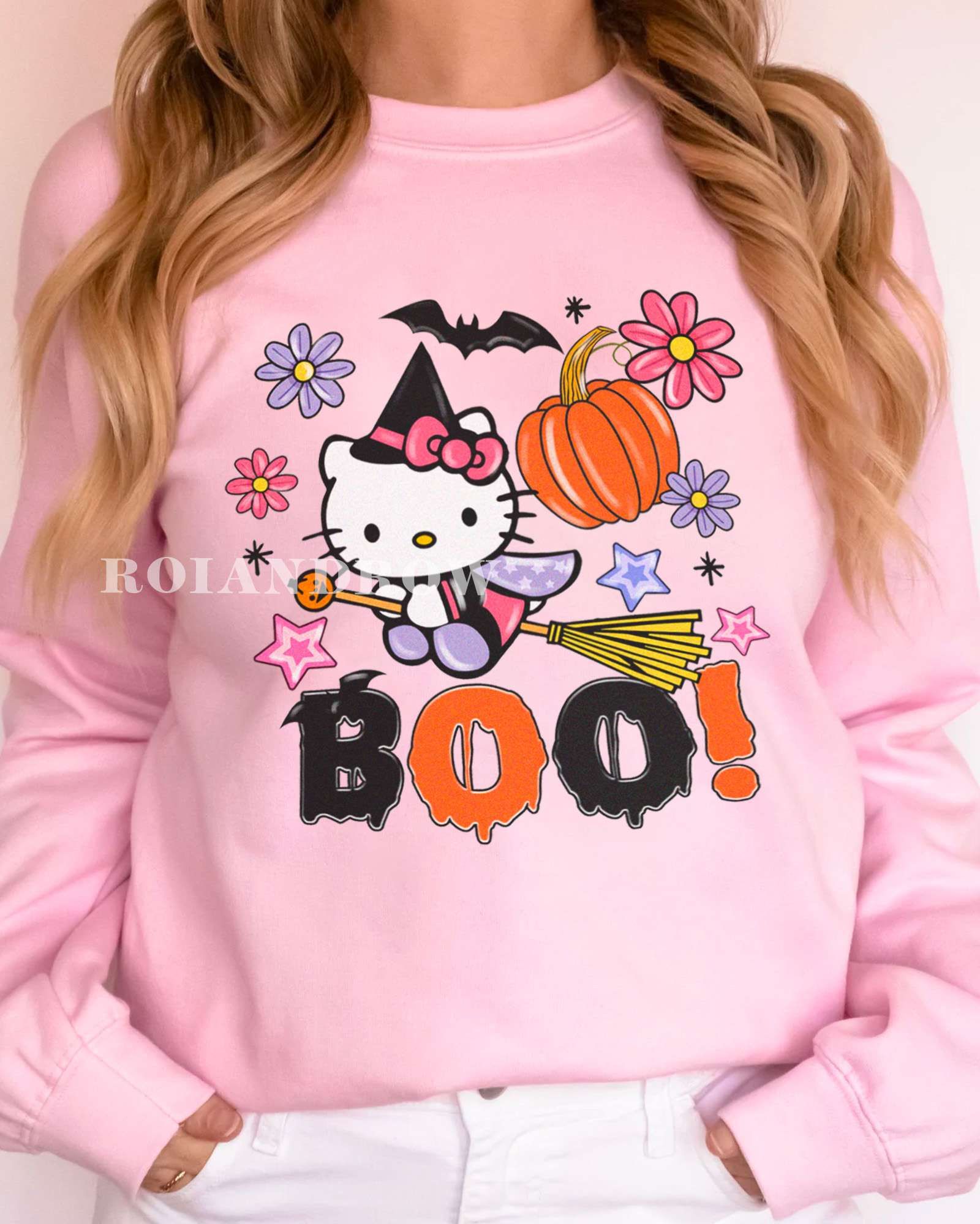 NEW Halloween Hello Kitty Boo! Shirt